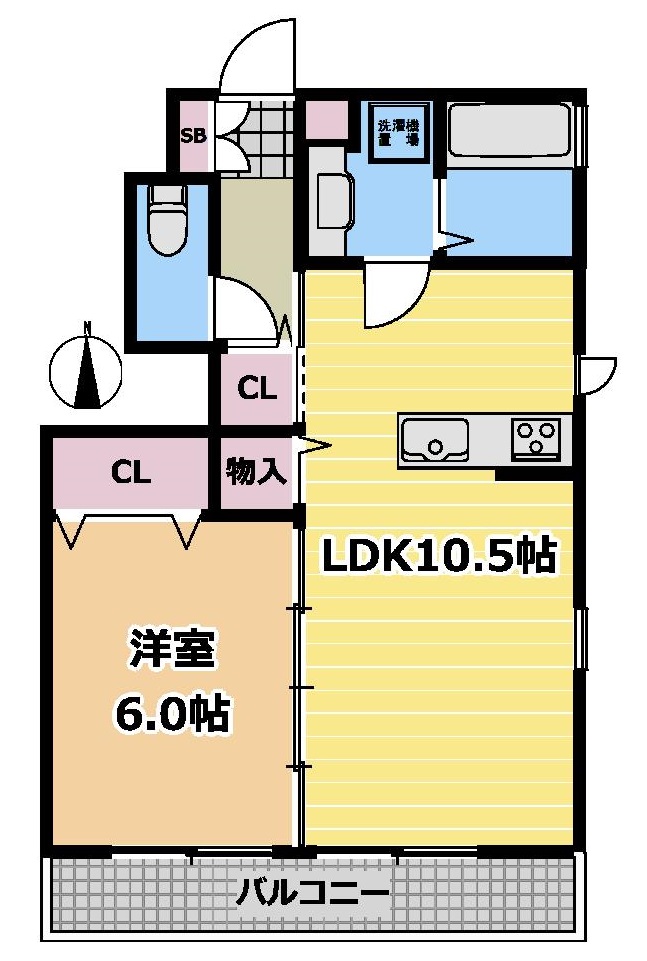 『Vill neuve C』1LDKのペット可物件になります♩ | 青木ハウジング